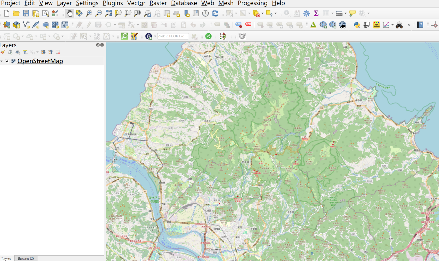 20.陽明山山仔后坡度分級圖 - 地學網站