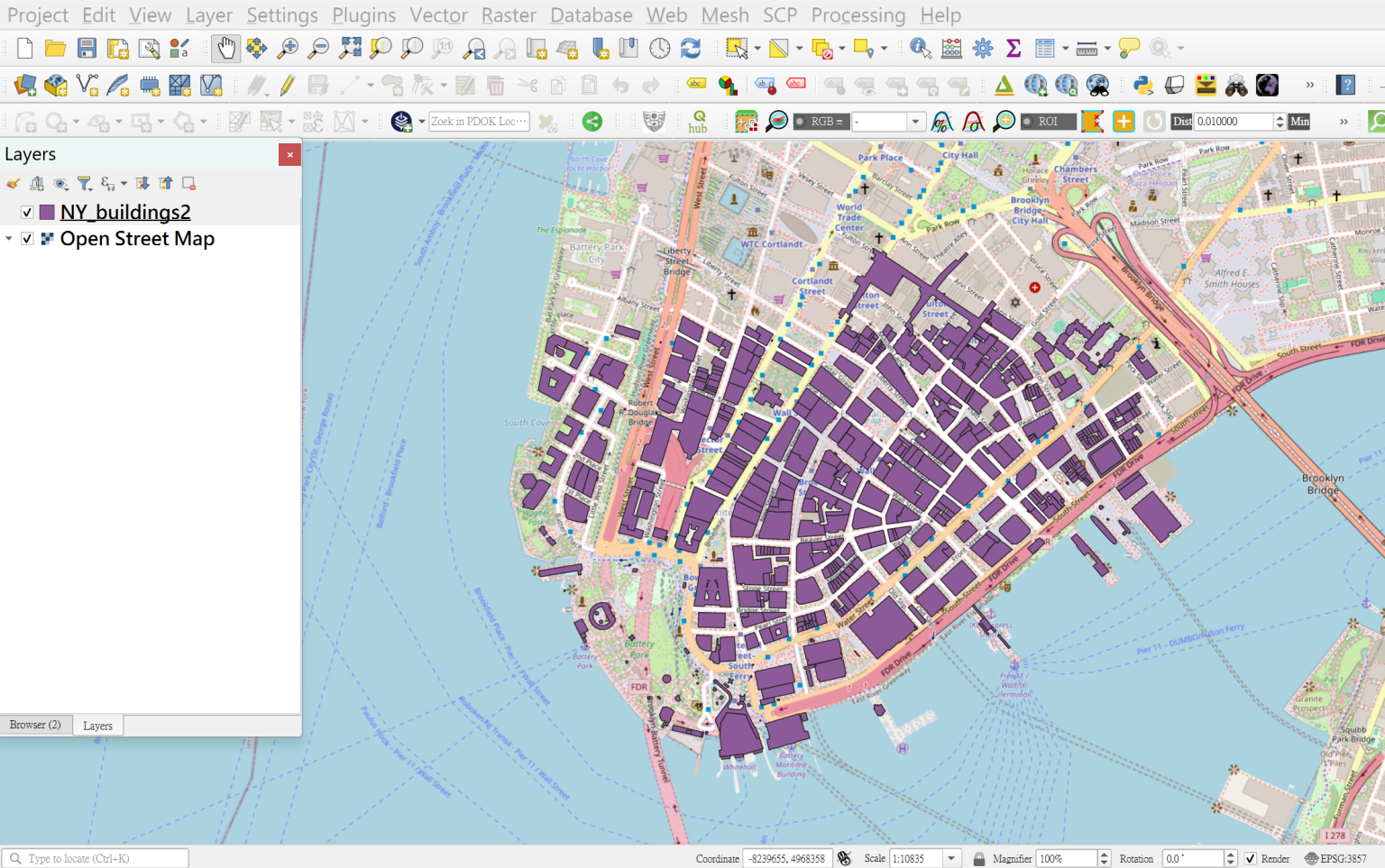 35.建立3D Buildings Models in QGIS - 地學網站