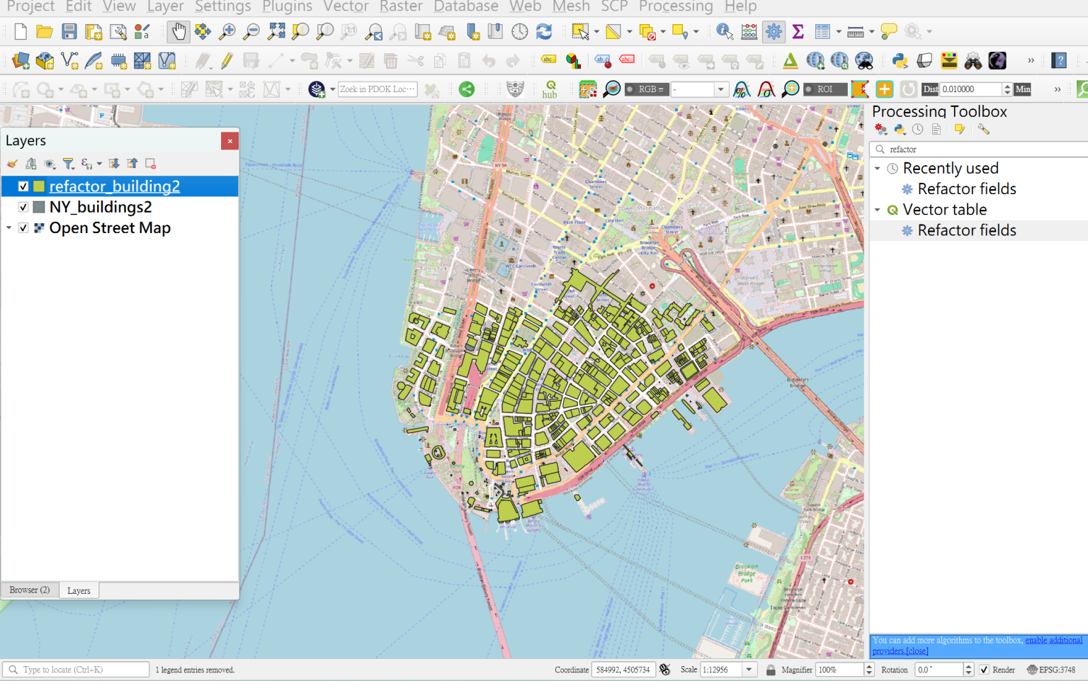 35.建立3D Buildings Models in QGIS - 地學網站