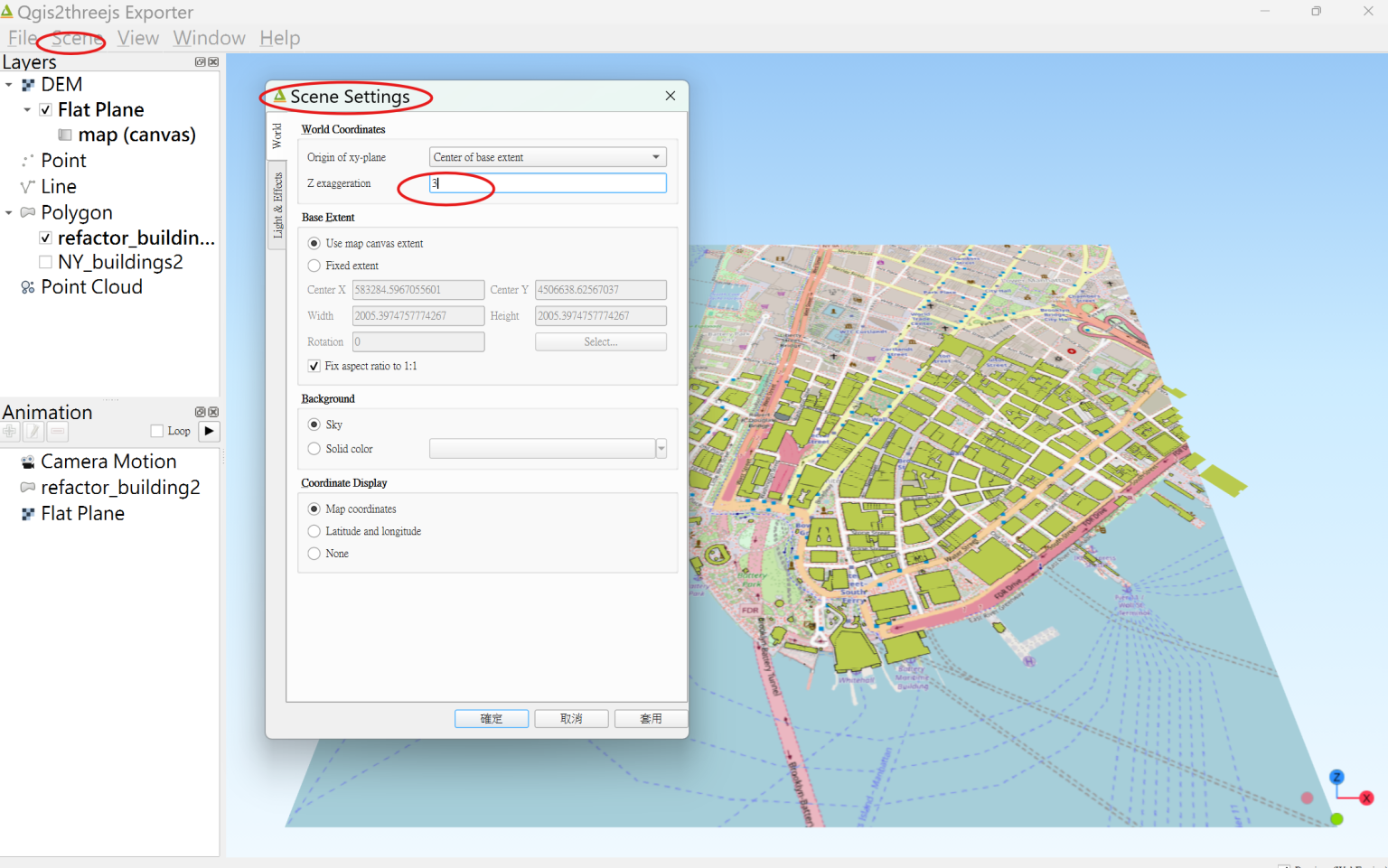 35.建立3D Buildings Models in QGIS - 地學網站