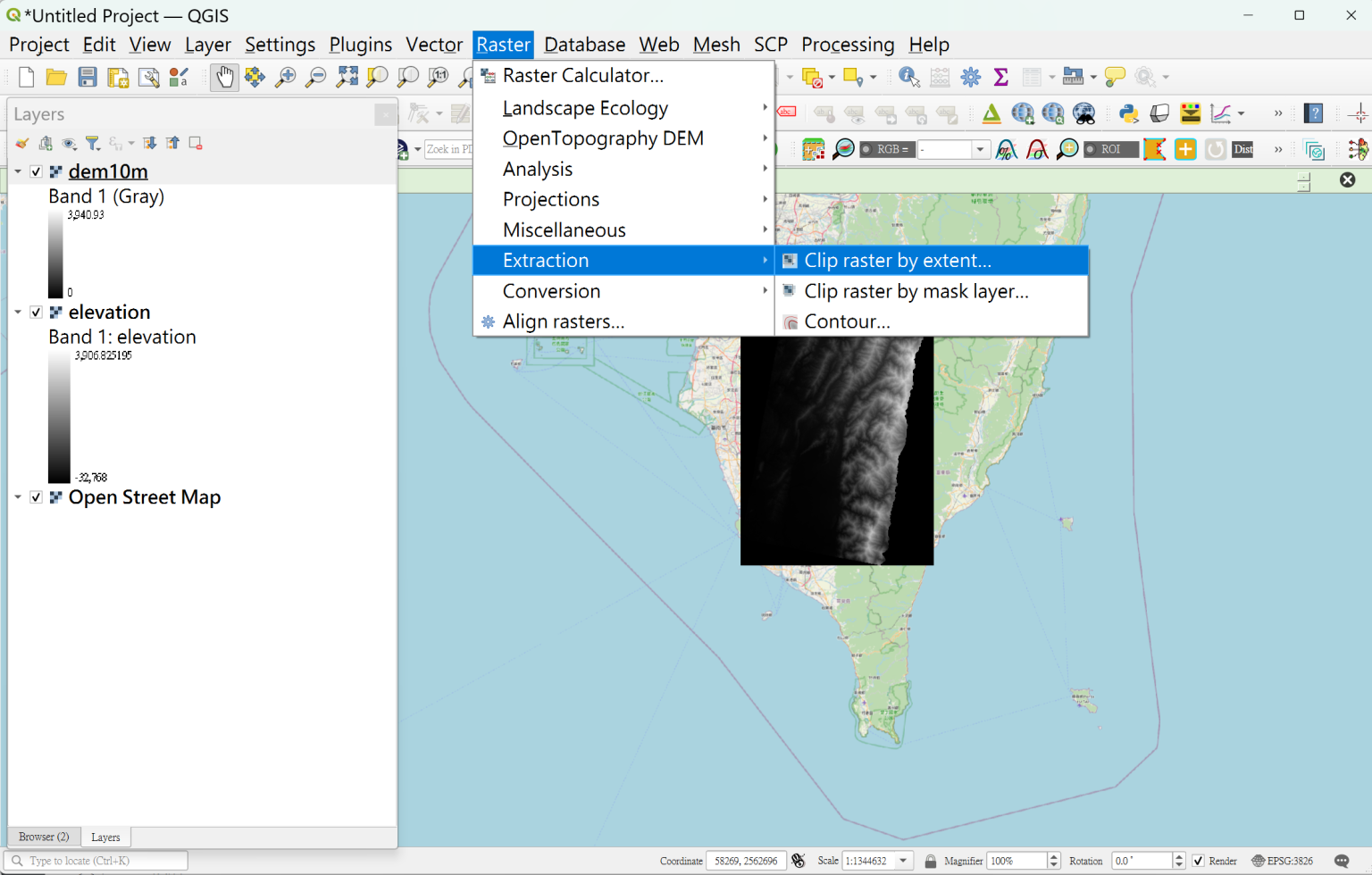 39.下載10m解析度 digital elevation model (DEM) - 地學網站