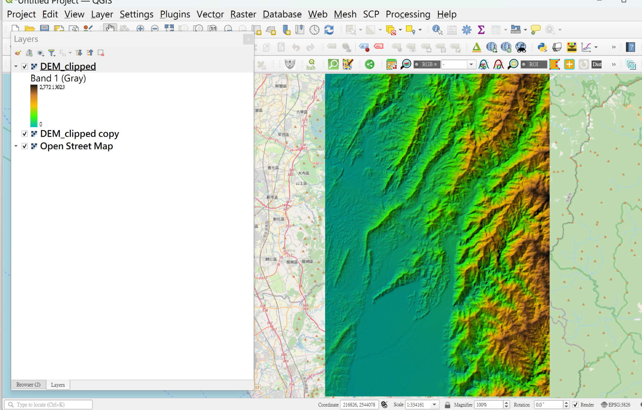 39.下載10m解析度 digital elevation model (DEM) - 地學網站