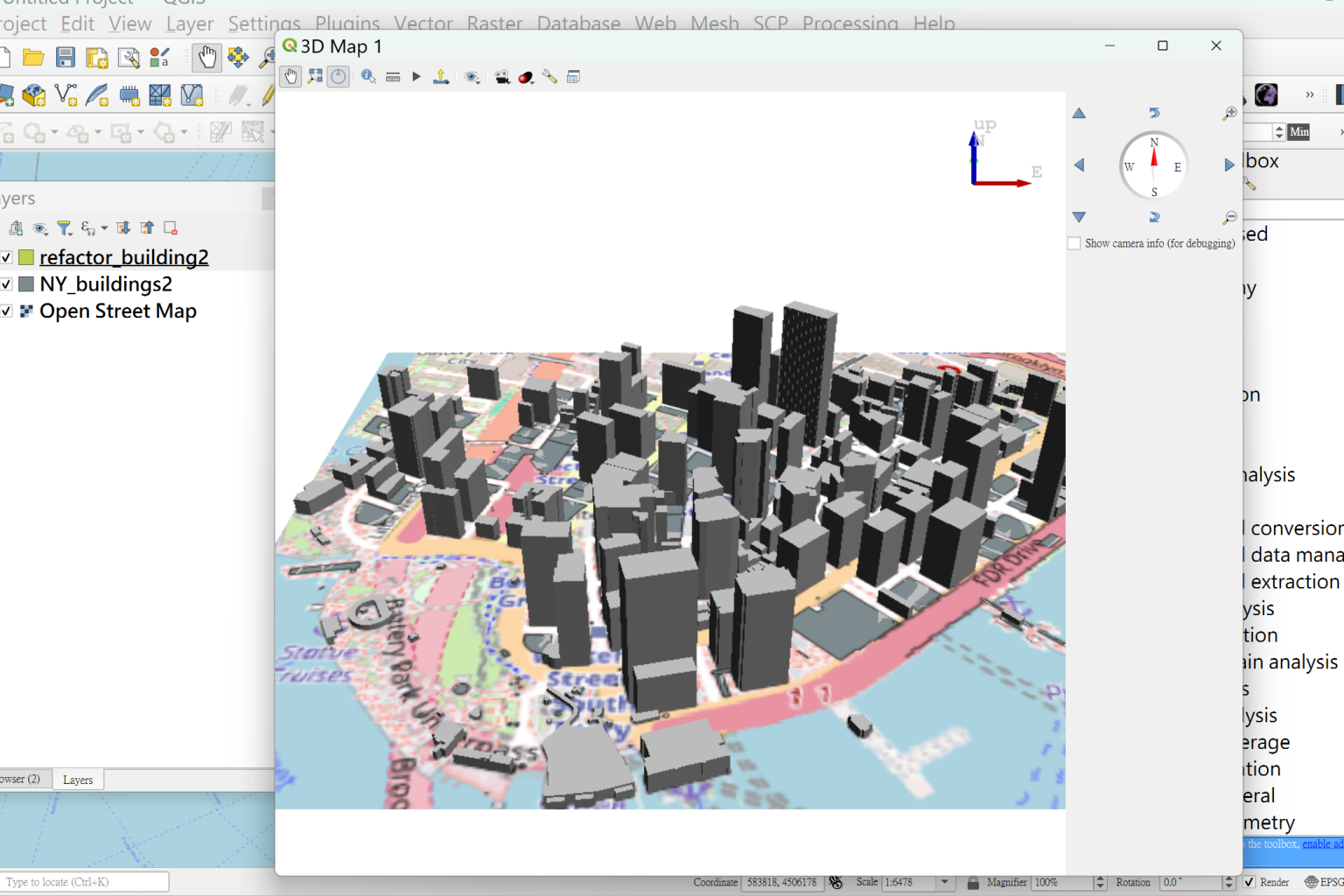 35.建立3D Buildings Models in QGIS - 地學網站